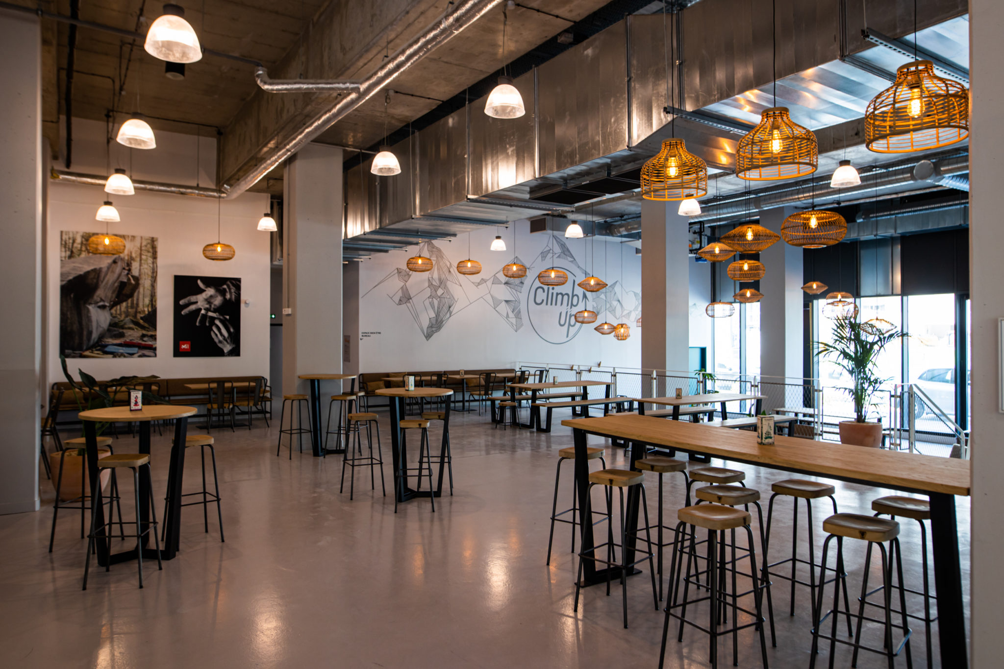 Climbing gym in Paris : Climb Up at Porte d’Italie