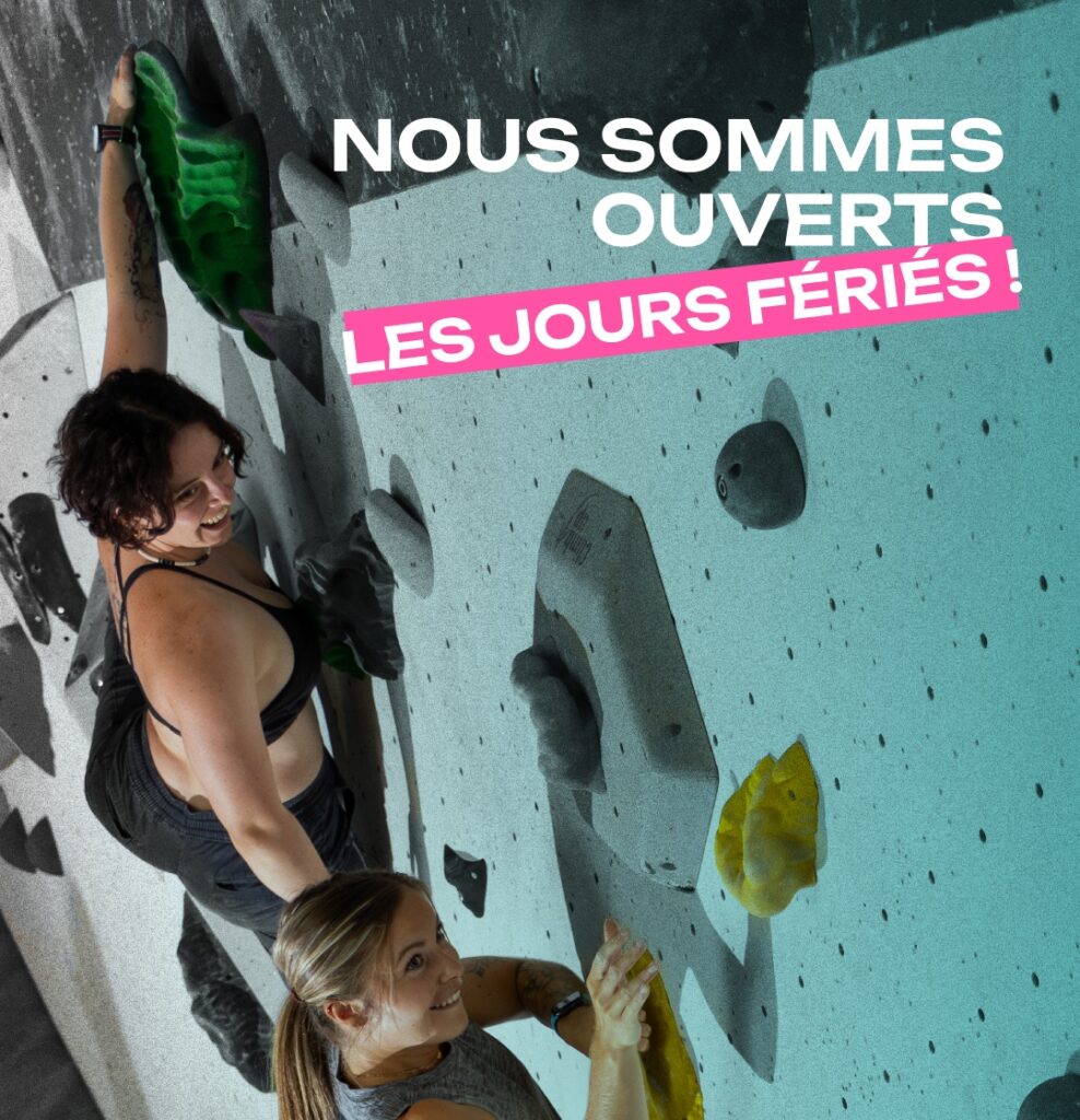 Climb Up Paris-Porte d'Italie salle d'escalade au 13ème